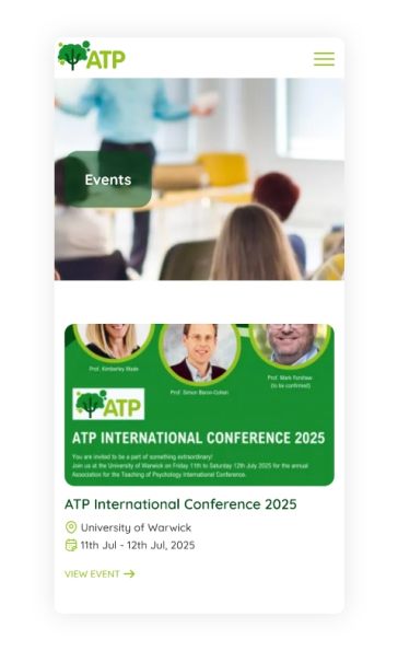 The Association of Teaching - Website & CRM by Design 380